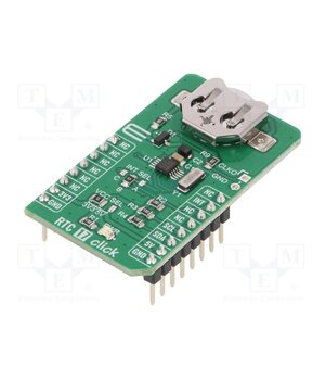 RTC 17 CLICK Click board; prototype board; Comp: RV5C387A; RTC; 3.3VDC ...