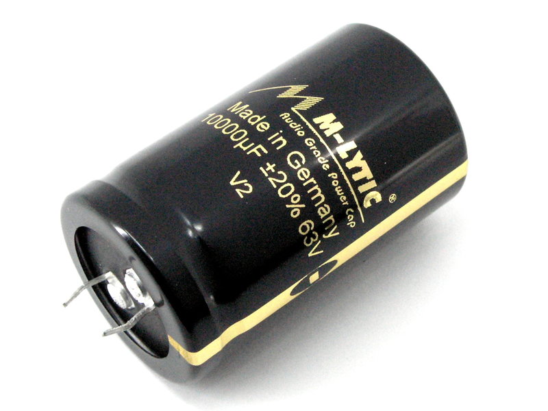 CAPACITOR Electrolytic 10000µF 63V 30x50mm Mundorf Glue On 2pin • Items ...