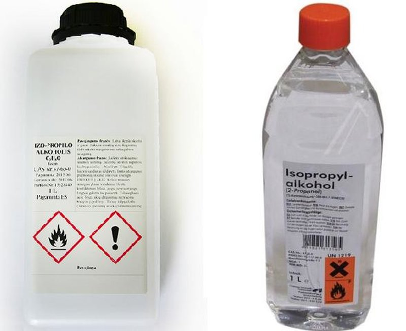 Izopropilo alkoholis (techininis spiritas) 99.5% 1l • Prekės • Pradžia