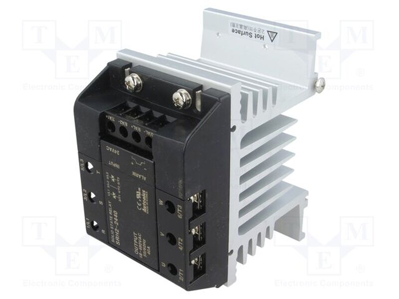 SRH2-2440 Relay: solid state; 40A; Uswitch: 48÷480VAC; 3-phase; SRH2 ...