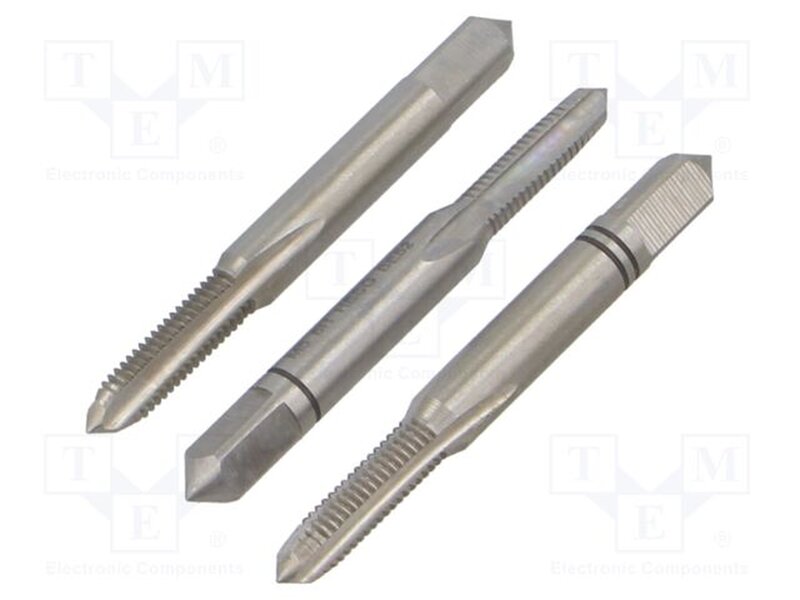 0639 5 Kit: taps; Holder: square,hand; L: 50mm; Kit: taps; 4.9mm ...