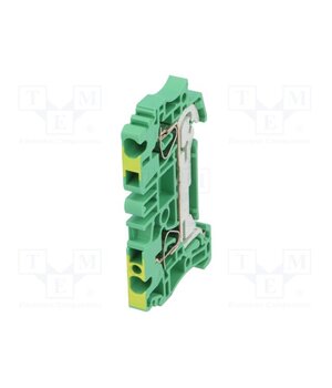 1608640000 Splice terminal: rail; spring clamp; yellow-green; wemid; 2 ...