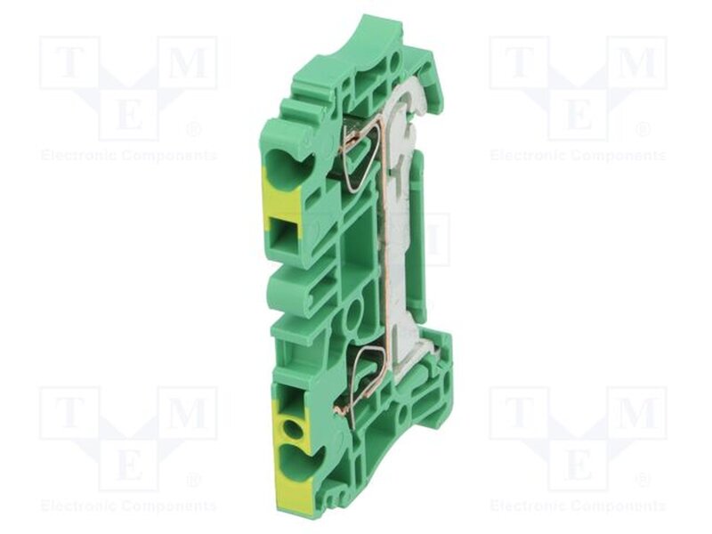 1608640000 Splice terminal: rail; spring clamp; yellow-green; wemid; 2 ...