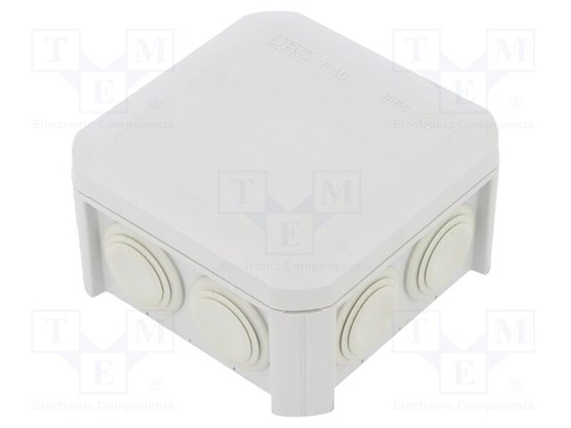 T 40 F Enclosure: junction box; X: 90mm; Y: 90mm; Z: 52mm ...
