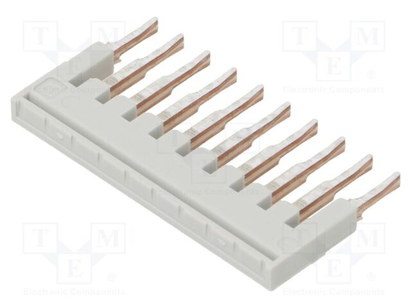 3213196 Comb bridge; grey; terminals: 10; 3.5mm • Prekės • Pradžia