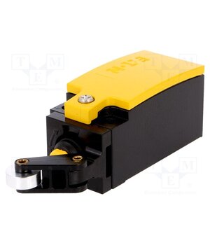 LSM-11/L Limit switch; lever R 20mm, plastic roller Ø13mm; NO + NC; 6A ...