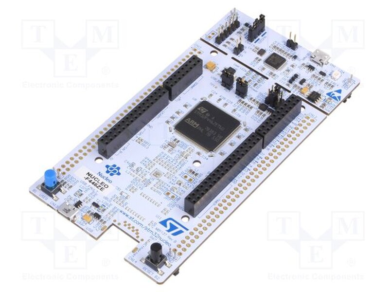 NUCLEO-F446ZE Dev.kit: STM32; base board; Comp: STM32F446ZET6 • Prekės ...