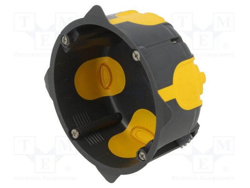 080086 Enclosure: junction box; Ø: 85mm; Z: 40mm; plaster embedded ...