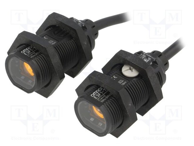 E3F1-TN11 2M Sensor: photoelectric; Range: 0÷15m; NPN; DARK-ON,LIGHT-ON ...