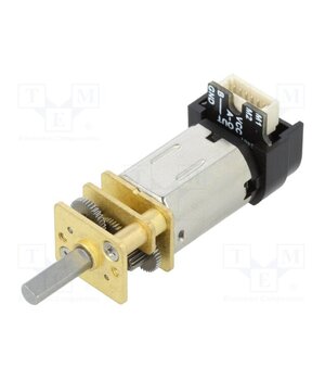 210:1 MICRO METAL GEARMOTOR Motor: DC; with gearbox; HPCB 6V; 6VDC; 1 ...