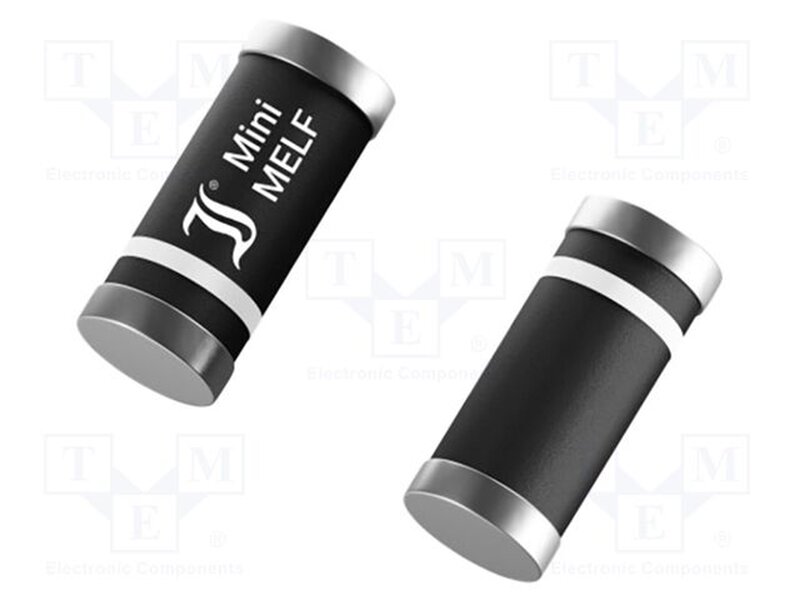 ZMD36 Diode: Zener; 1W; 36V; SMD; reel,tape; DO213AA,MiniMELF plastic ...