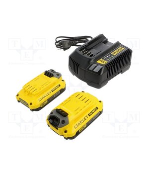 SFMCB12D2-QW Re-battery: Li-Ion; 18V; 4Ah; Kit: charger; FATMAX V20 ...